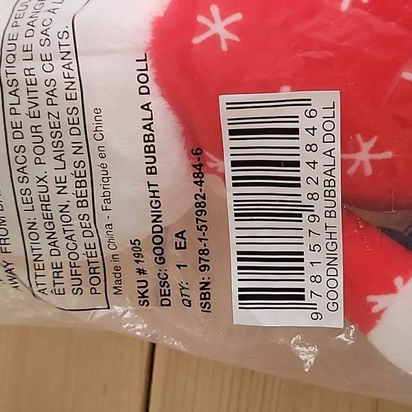 Bubbala | Toys | Goodnight Bubbala Stuffed Doll New | Poshmark